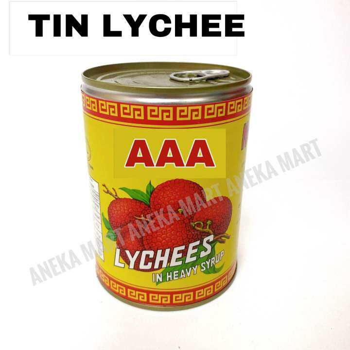 Cap AAA Tin Lychee in Syrup/Laici in Syrup/Canned Laici/Laici Sirup ...