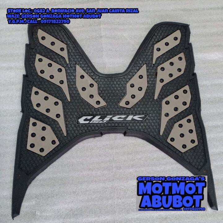 Honda Click V2 V3 Rubber Matting Gray | Lazada PH