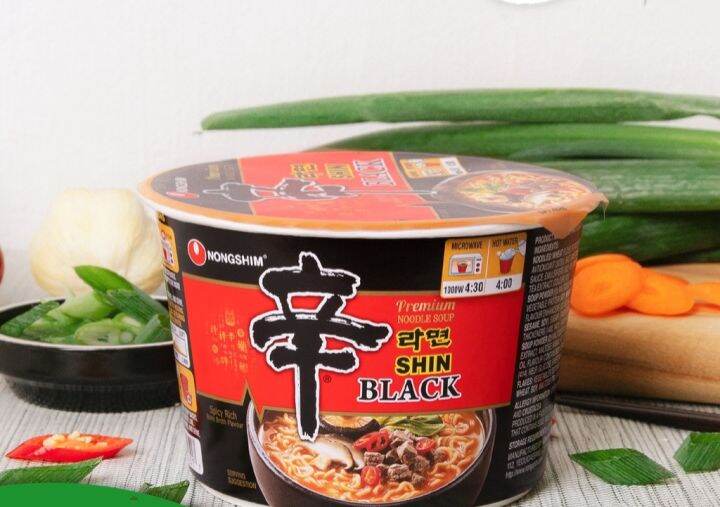 Shin Ramen Black 101g (Korean Nongshim Shin Ramyun Black) | Lazada PH
