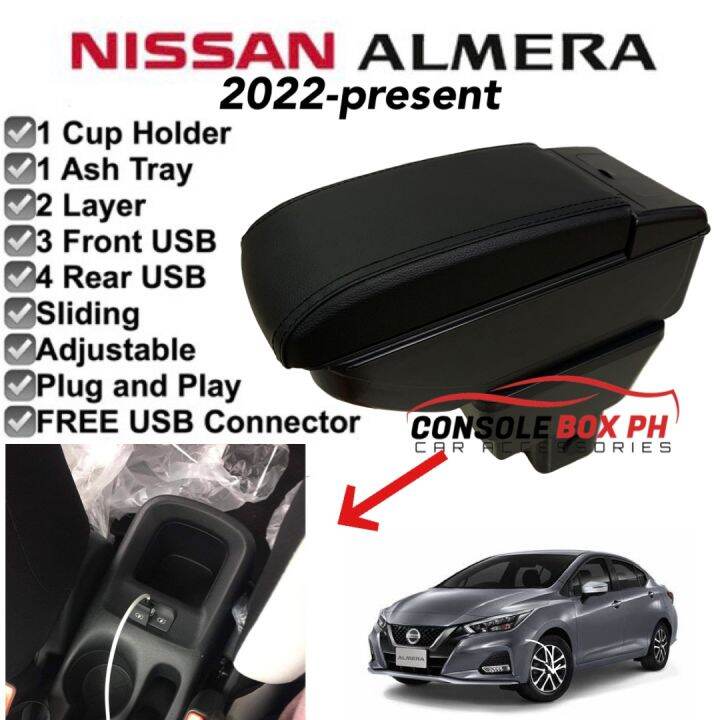 Nissan Almera OEM Armrest Console Box 2022-2023 | Lazada PH