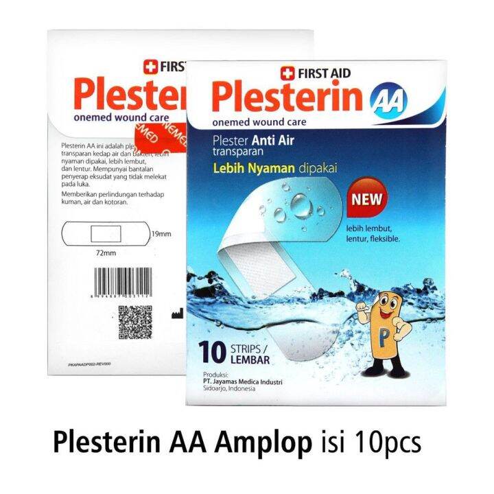 Cod Plester Plesterin AA Anti Air Onemed Plaster Luka Anti Air Bening ...