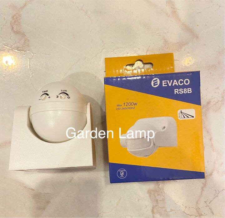Saklar Sensor Gerak / infrared Motion Sensor Evaco - RS8B | Lazada ...