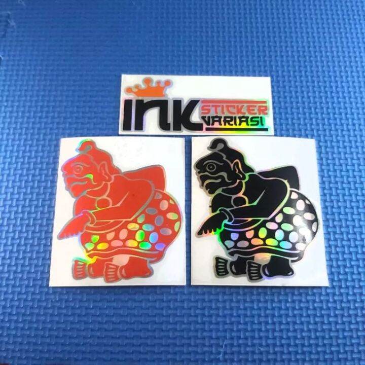 Sticker wayang semar cutting tumpuk | Lazada Indonesia