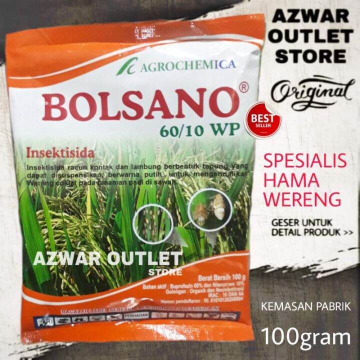racun hama wereng insektisida BOLSANO 60/10WP by Agrochemica | Lazada ...