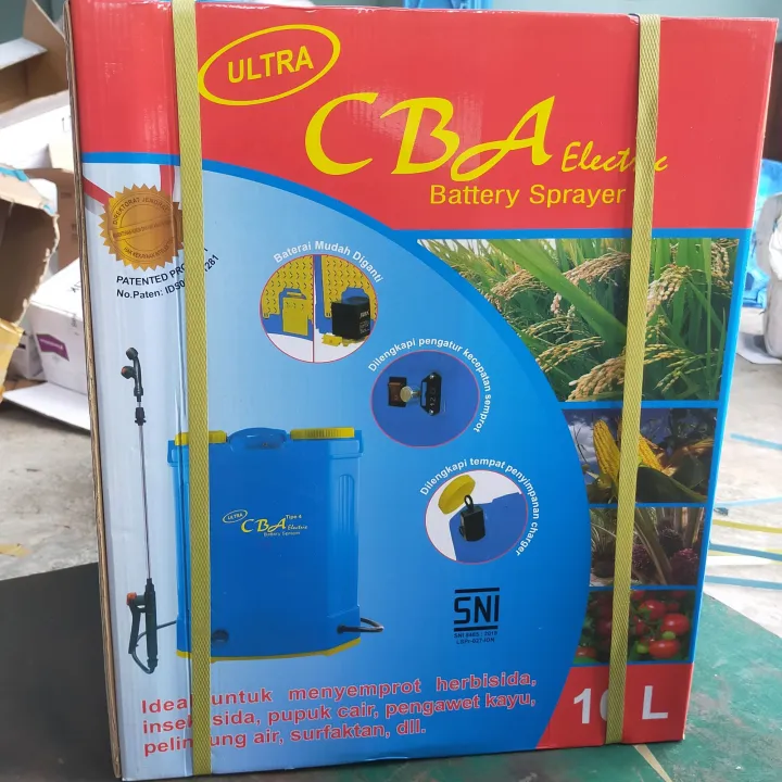 TANGKI CBA SPRAYER CBA ELEKTRIK TYPE 4 16 LITER | Lazada Indonesia