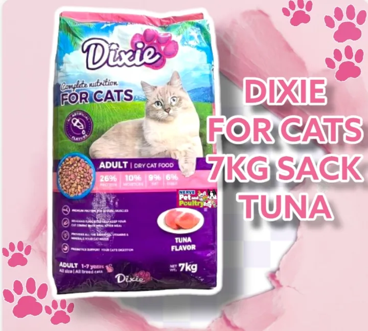 DIXIE CAT 7KG SACK CAT FOOD | Lazada PH