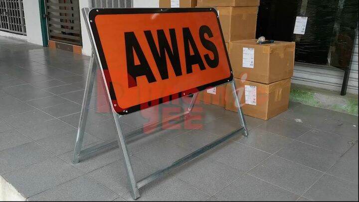 AWAS Signboard for Construction/Telecom Use TMSB101 | Lazada