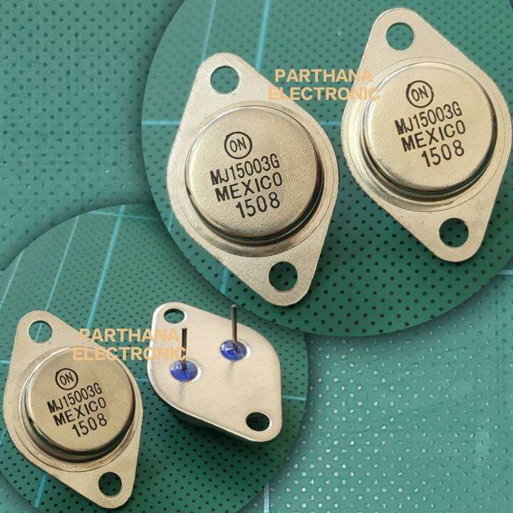 MJ15003 จานบิน NPN 20A 140V (งานแท้) แพ็คละ2ตัว | Lazada.co.th