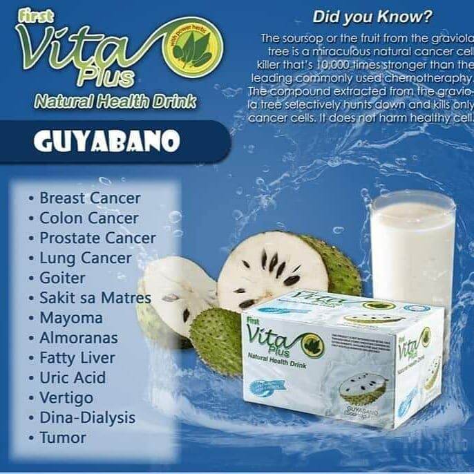 First Vita Plus Guyabano Gold (New Packaging) | Lazada PH