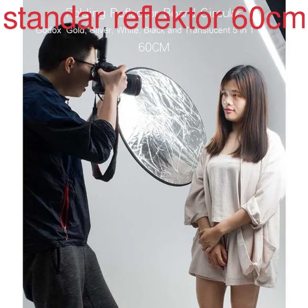 Reflektor 2in1 standar reflector 2 in 1 round reflektor pemantul cahaya ...