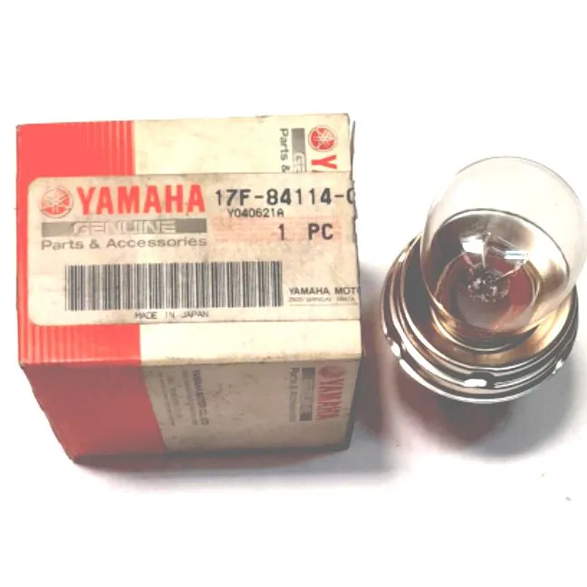 YAMAHA DT125/O1W GENUINE JAPAN FACTORY HEADLIGHT BULB UNIT (6-VOLTS ...