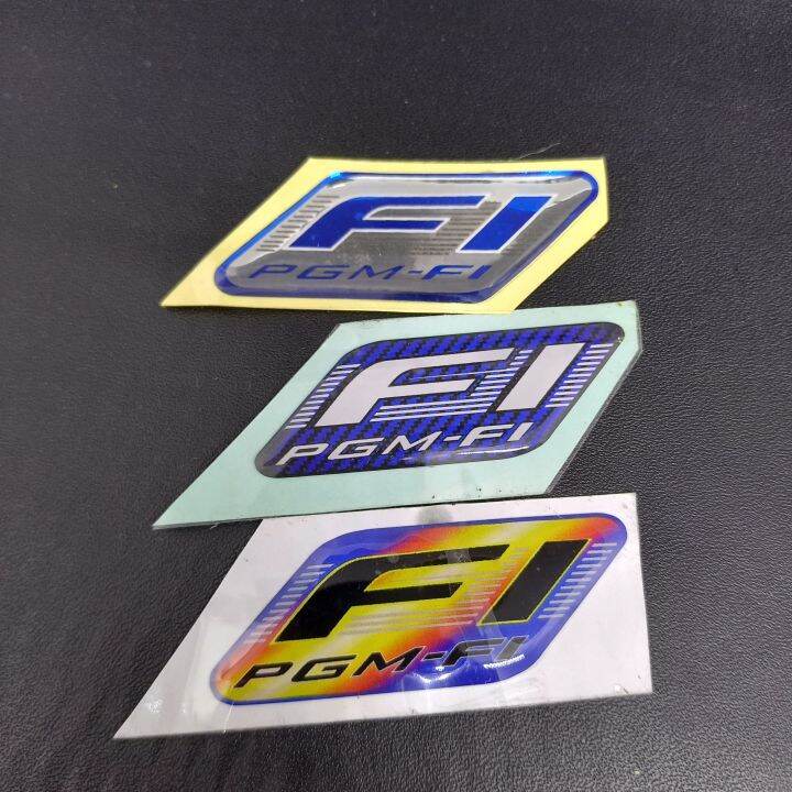 stiker emblem PGM FI HONDA | Lazada Indonesia