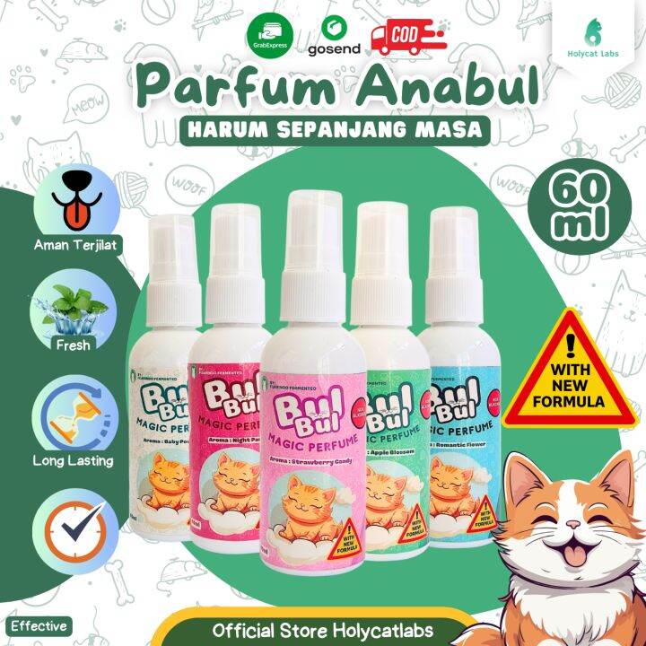 Bul Bul Magic Perfume Kucing 60 ml wangi tahan lama dan tanpa alkohol | Lazada Indonesia