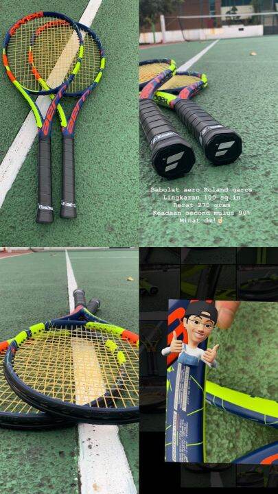 Raket tennis Pure Aero Lite Roland Garros Raket Tennis | Lazada Indonesia