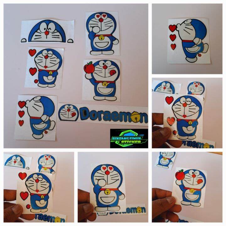 STICKER ANIMASI DORAEMON CUTTING | Lazada Indonesia