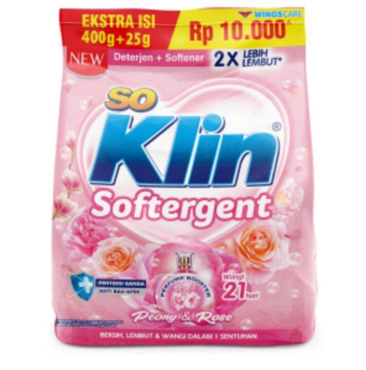 soklin detergent bubuk 425 gram | Lazada Indonesia