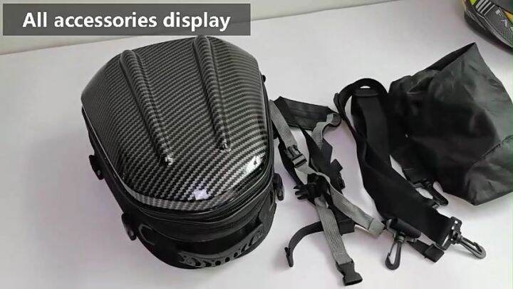 REYGEAKT Universal Motorcycle Saddle Bag For Adv 150 160 Cbr Mt15 Mt03 ...