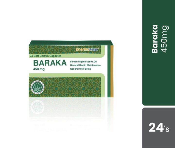 Baraka 450mg 24'S | Lazada