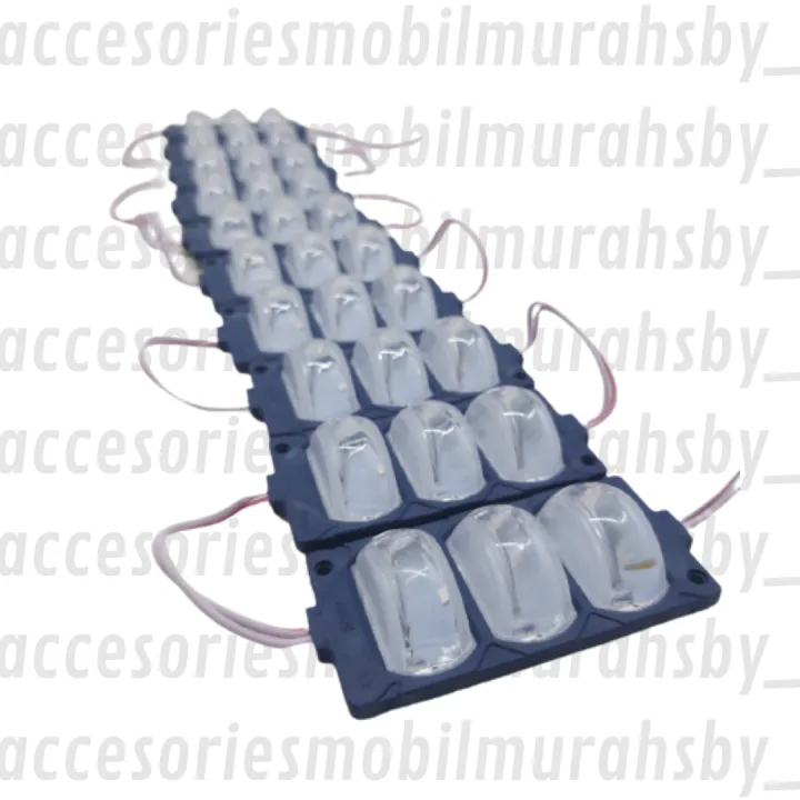 Lampu Led Modul 3 Mata cembung 12Volt Dan 24Volt Waterproof harga untuk ...