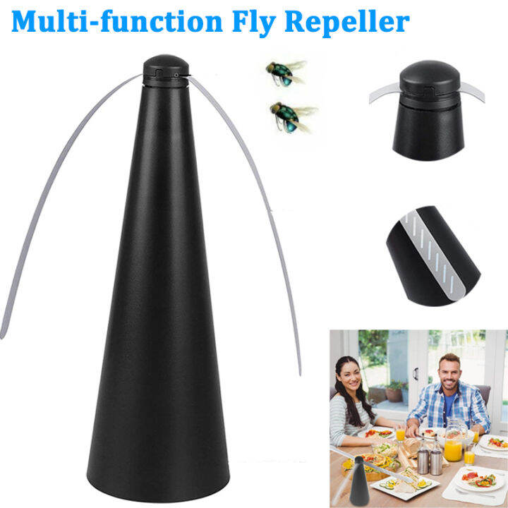 Multifunctional USB/Battery Fan Leaf Fly Repeller Household Automatic ...