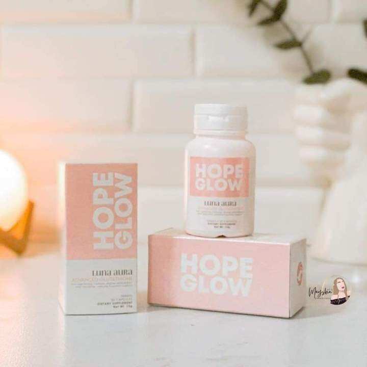HOPE GLOW 30S Luna aura advanced glutathione | Lazada PH