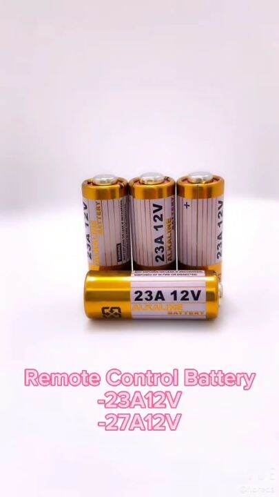 23A 27A 12V Alkaline Battery Remote Battery | Lazada
