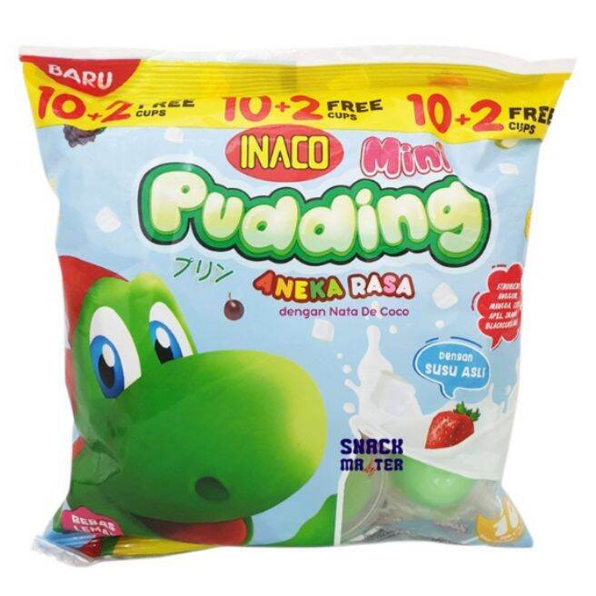INACO Mini Pudding Aneka Rasa isi 12 pcs | Lazada Indonesia