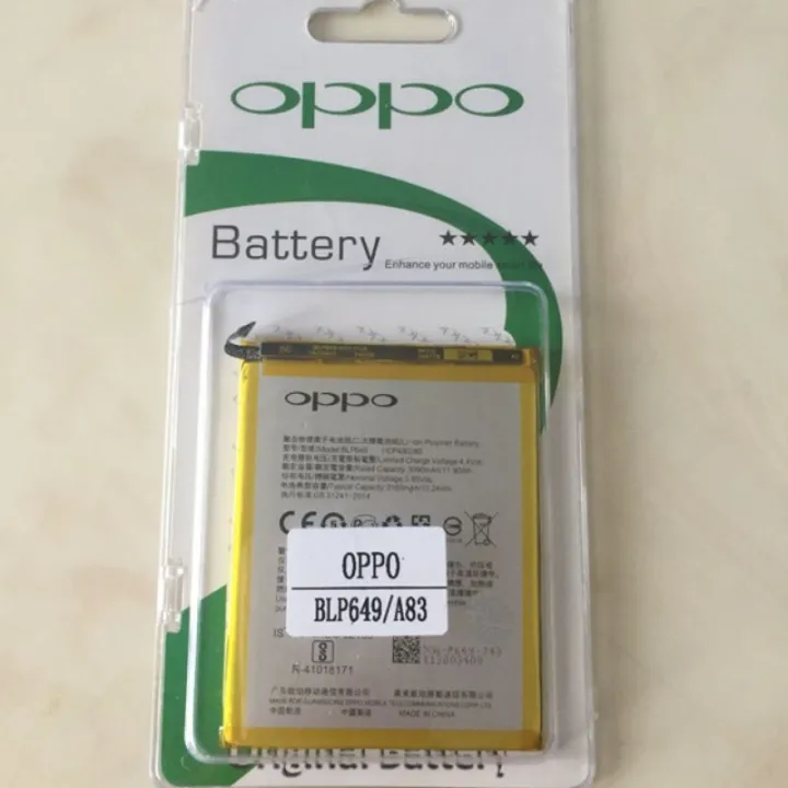 Oppo A83 Battery Model: BLP649 Original Equipment Manufacturer | Lazada PH