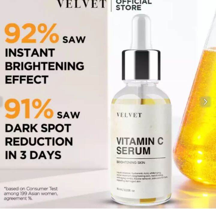 Velvet VitaminC Serum /whitening original | Lazada PH
