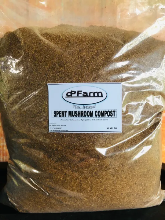 Spent Mushroom Compost / Soil Conditioner / Vermicompost Substrate 1Kg ...