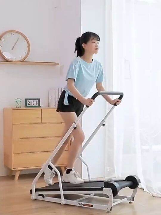 Treadmill small mechanical treadmill foldable indoor walking machine ...