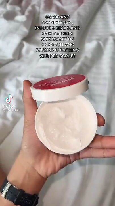 Rosmar Bleaching Whipped Scrub No Rinse Formula Instant Whitening ...