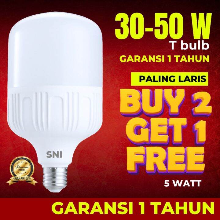 Lampu Bohlam LED 35 Watt Cahaya Putih Super Terang | Lazada Indonesia