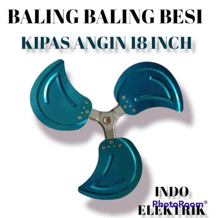 BALING BALING BESI KIPAS ANGIN 18 INCH MODEL AS BAUT | Lazada Indonesia