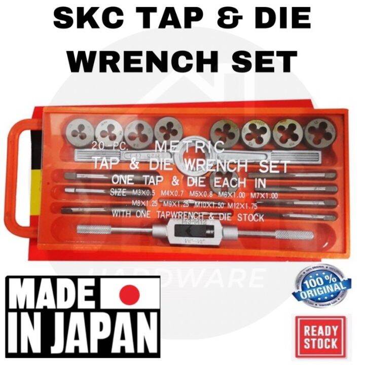 (100%ORIGINAL) SKC TAP & DIE WRENCH SET "MADE IN JAPAN" | Lazada