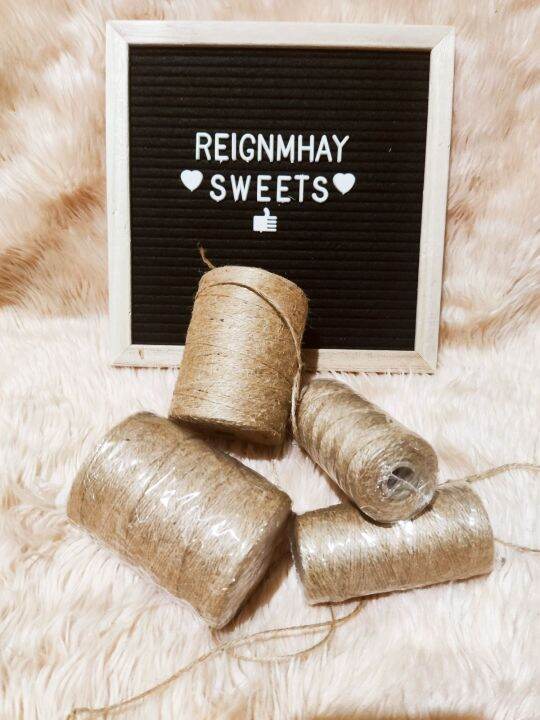 Jute String Abaca String Jute Twine for arts and crafts 2ply 1mm ...
