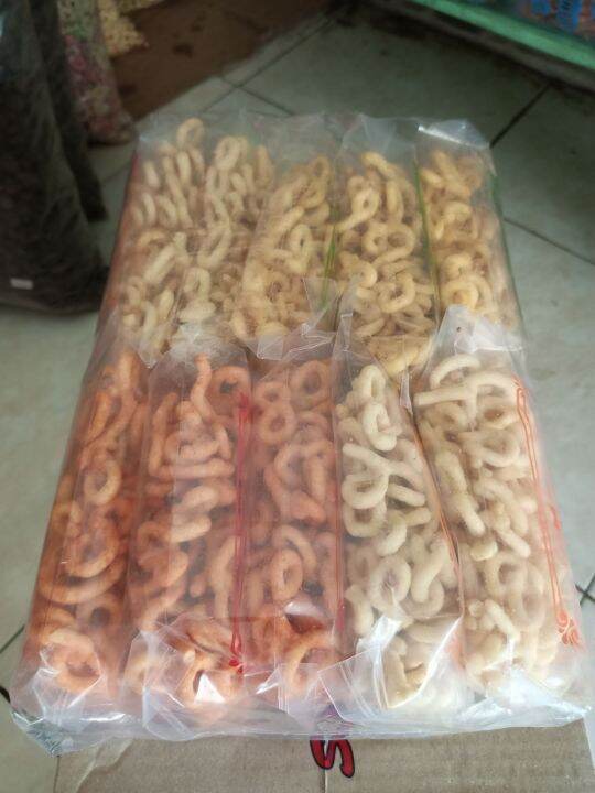 PAKET LENGKAP 10 BUNGKUS LANTING KEBUMEN VARIAN RASA PEDAS MANIS BALADO ...