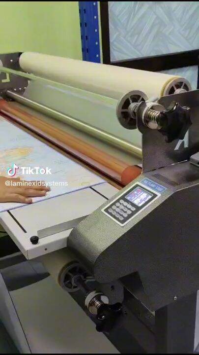 SKY LAM 1200 (HOT & COLD) |ROLL LAMINATOR MACHINE WITH STAND AND FOOT ...