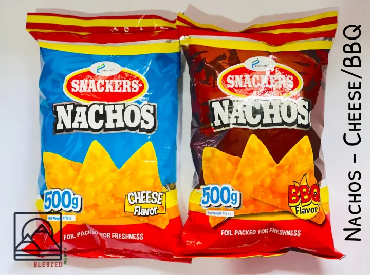 Snackers Nachos - BBQ/Cheese/Sweet & Spicy/Plain | Lazada PH