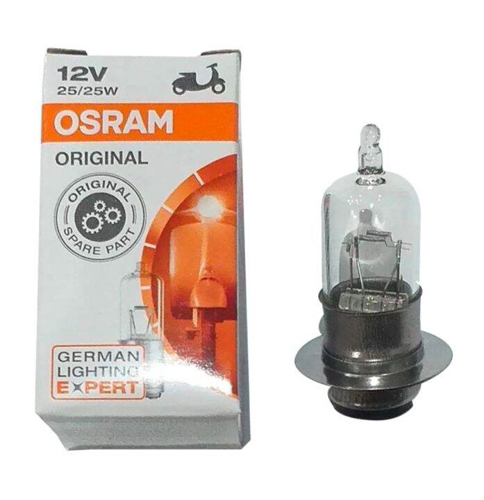 OSRAM BULB HEADLIGHT 12V 25W BOHLAM LAMPU DEPAN UTAMA VARIO GRAND ...