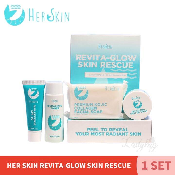 Her Skin Revita-Glow Skin Rescue Kit by Kath Melendez | Lazada PH