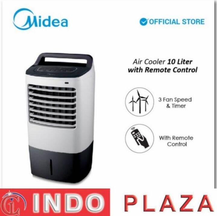 AIR COOLER MIDEA + AIR PURIFIER + IONIZER + HUMIDIFIER - 10 Liter ...