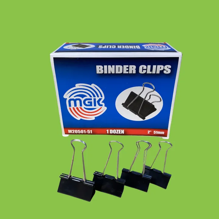 Binder Clips (2” / 51mm) sold per Box | Lazada PH