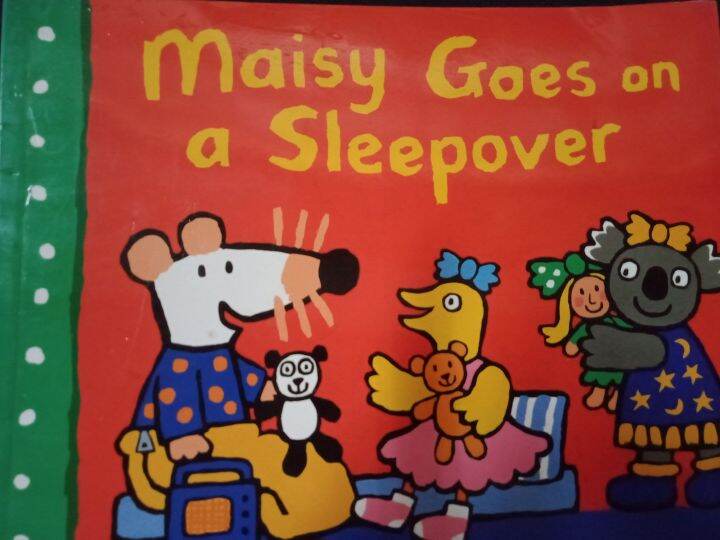 Maisy Goes On A Sleepover By Lucy Cousins 43 G | Lazada PH