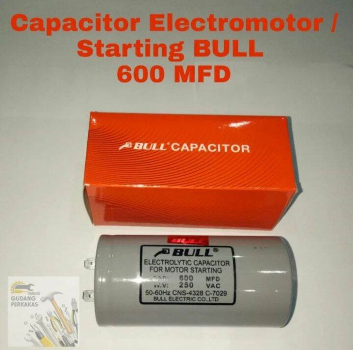 Capasitor Elektromotor 600 MFD BULL - Capacitor Electromotor Kapasitor ...