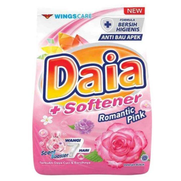 Daia Deterjen Bubuk + Softener Pink 1,6 kg | Lazada Indonesia