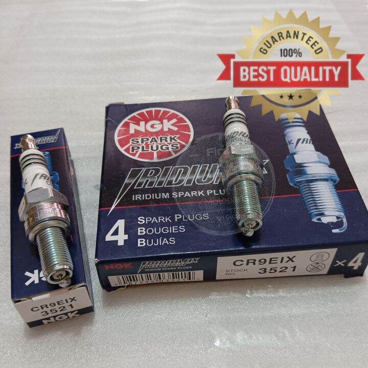 NGK Spark Plug Iridium CR9EIX:Rs150,Gtr150,Xr125,Xr150,Cbr150,Cb150r,Crf150 | Lazada PH