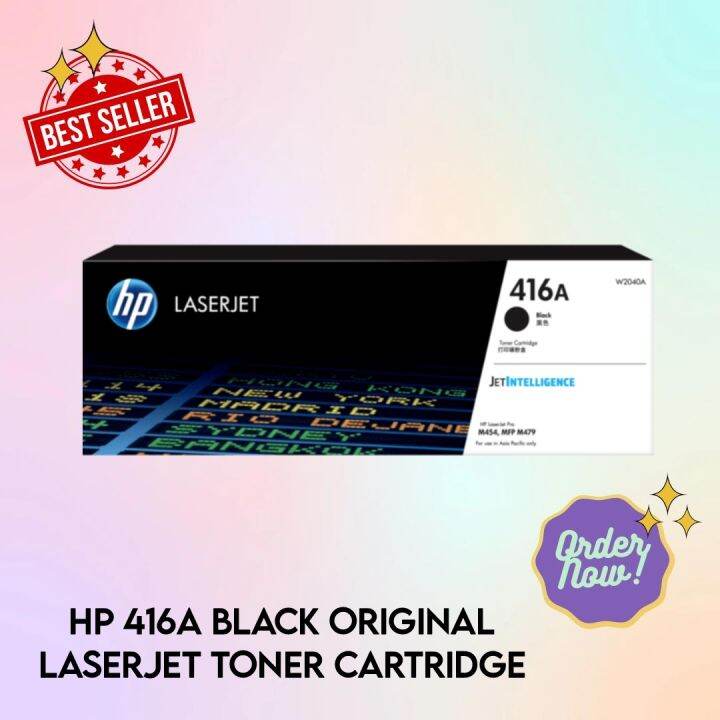 HP 416A Black Original LaserJet Toner Cartridge (W2040A) | Lazada PH