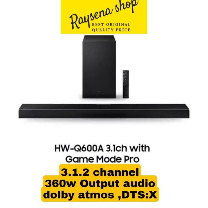 SAMSUNG SOUNDBAR HW-Q600A ATMOS | Lazada Indonesia