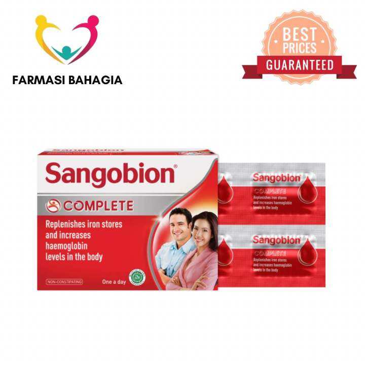 Sangobion Complete Capsules 4x7’s | Lazada